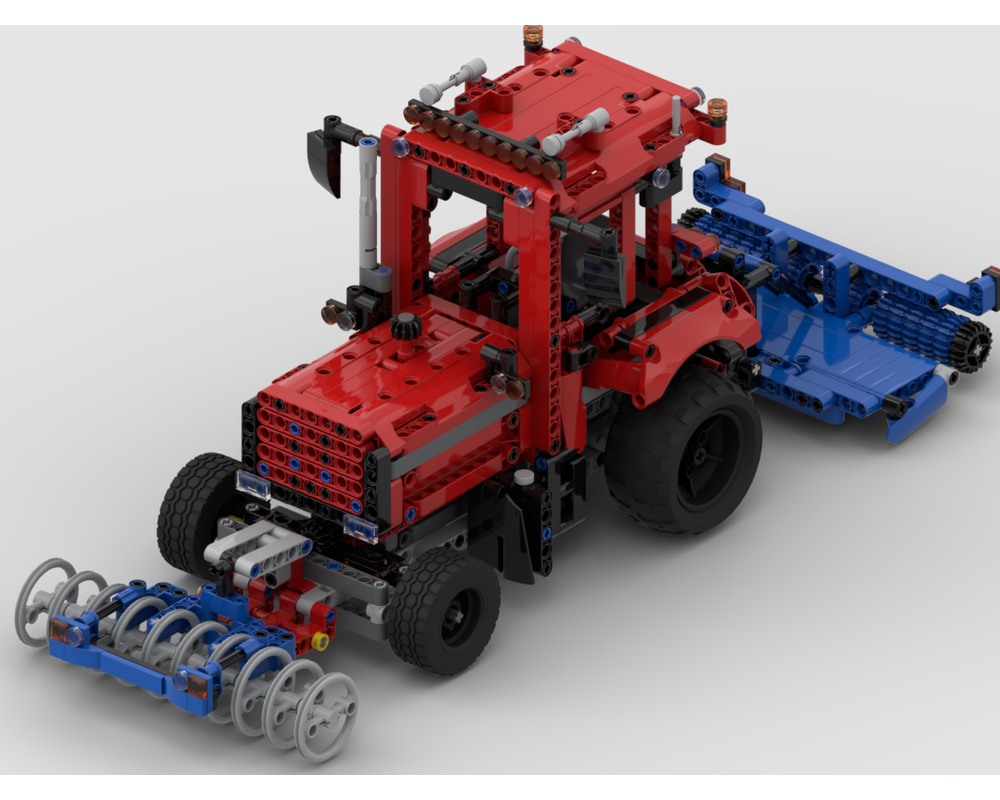 LEGO MOC Lemken power harrow by Reinard | Rebrickable - Build with LEGO