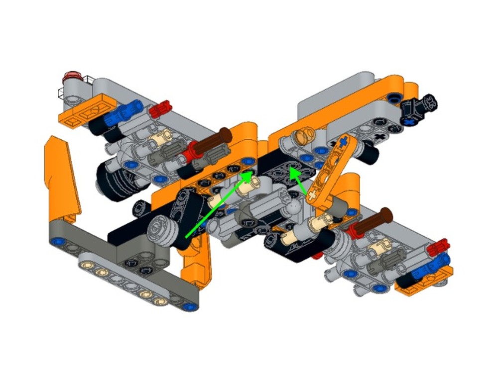 LEGO MOC 42060 A-10 Thunderbolt (''Warthog'') by meregt | Rebrickable - Build with LEGO