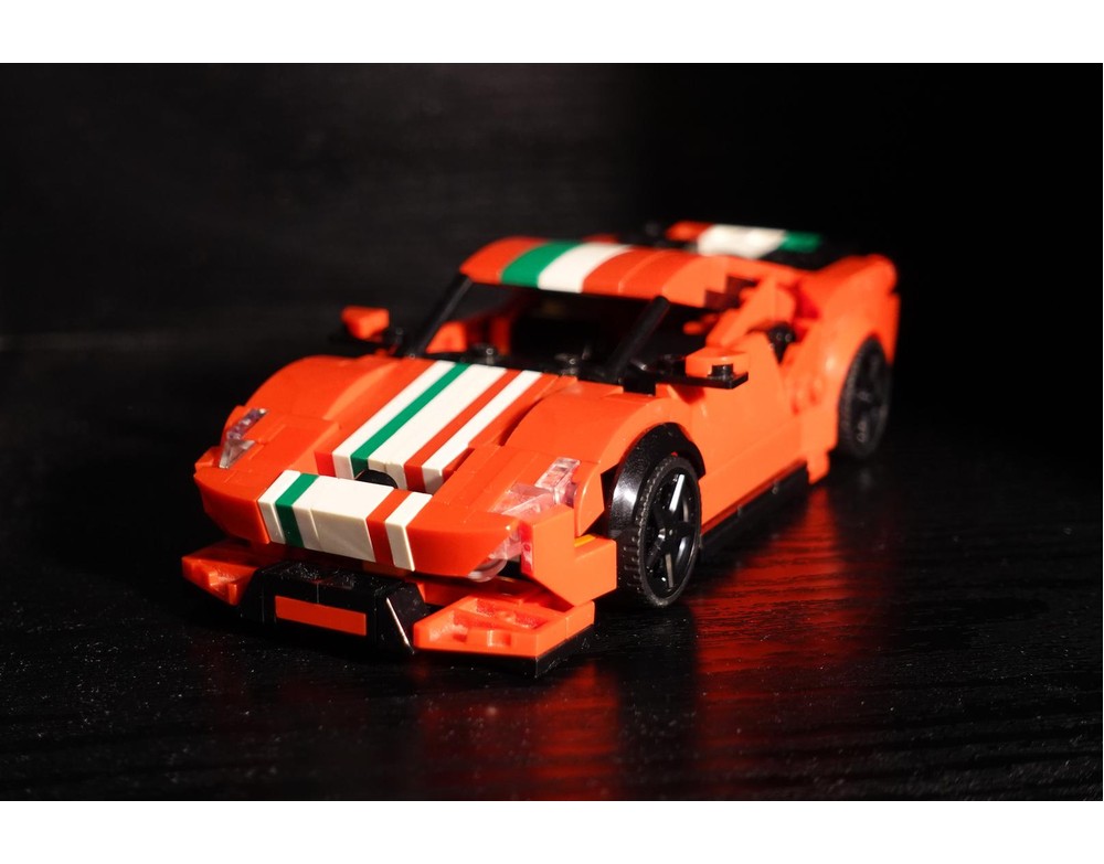 LEGO MOC Ferrari 488 Pista Piloti by legofan07 | Rebrickable - Build ...