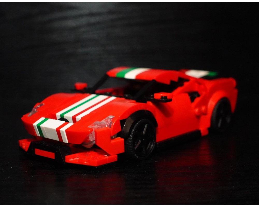 LEGO MOC Ferrari 488 Pista Piloti by legofan07 | Rebrickable - Build ...