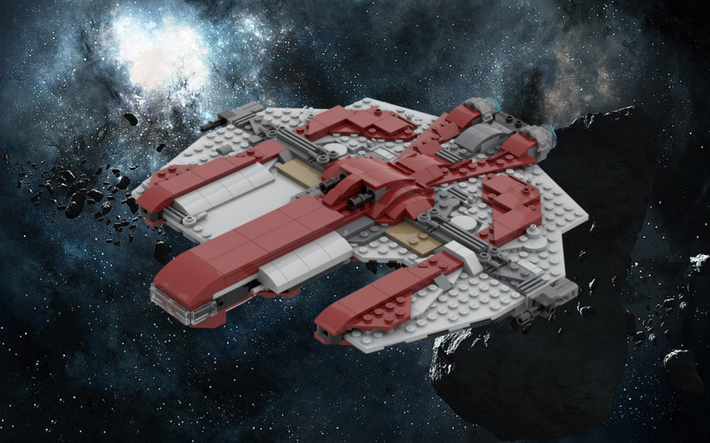 LEGO MOC 75362 - Ebon Hawk by Tavernellos | Rebrickable - Build with LEGO