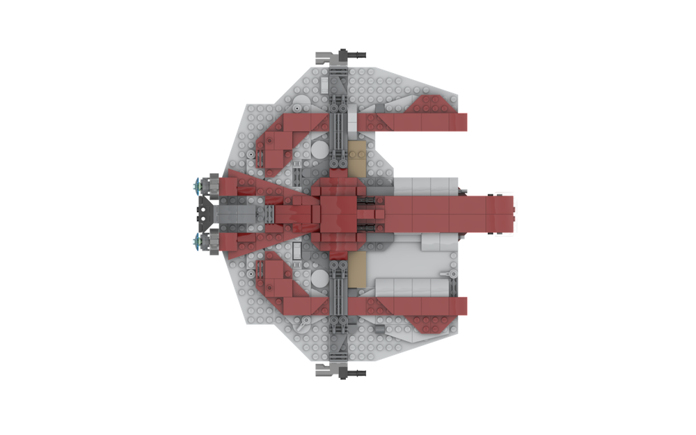 Lego Moc 75362 Ebon Hawk By Tavernellos Rebrickable Build With Lego