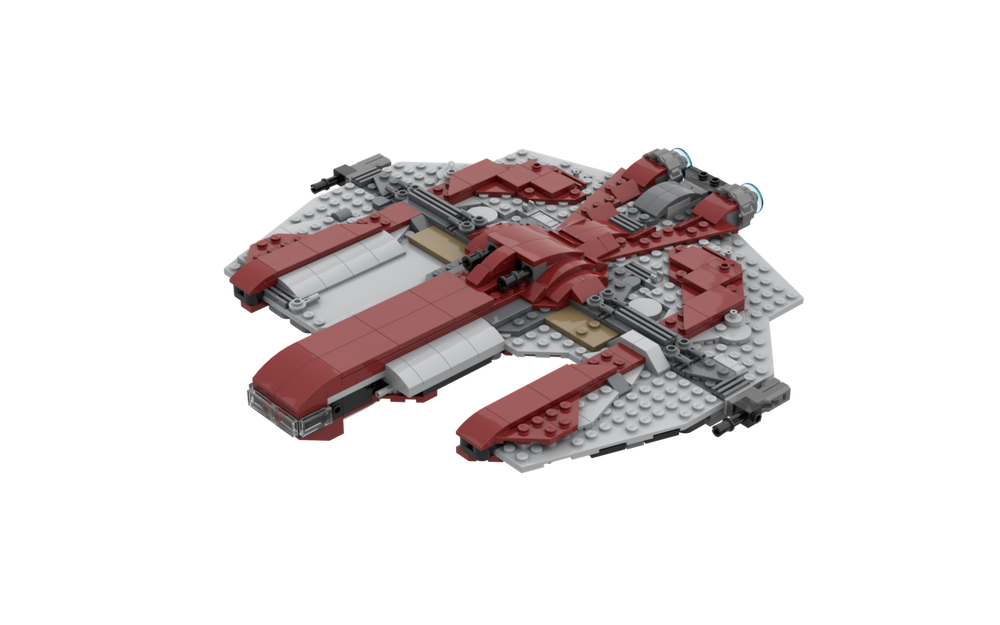 Lego Moc 75362 Ebon Hawk By Tavernellos Rebrickable Build With Lego