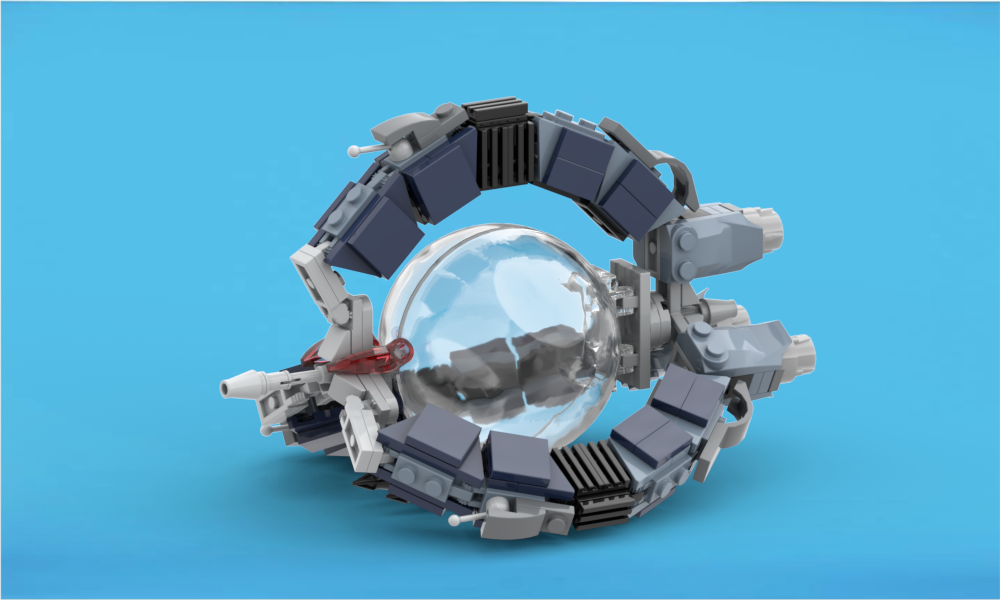 LEGO MOC CIS Tri-Droid Fighter by Tiggerljc | Rebrickable - Build with LEGO