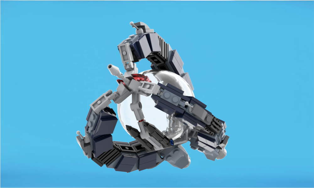 LEGO MOC CIS Tri-Droid Fighter by Tiggerljc | Rebrickable - Build with LEGO