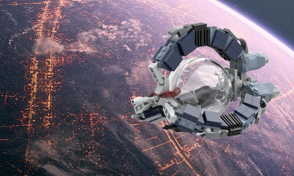 LEGO MOC CIS Tri-Droid Fighter by Tiggerljc | Rebrickable - Build with LEGO