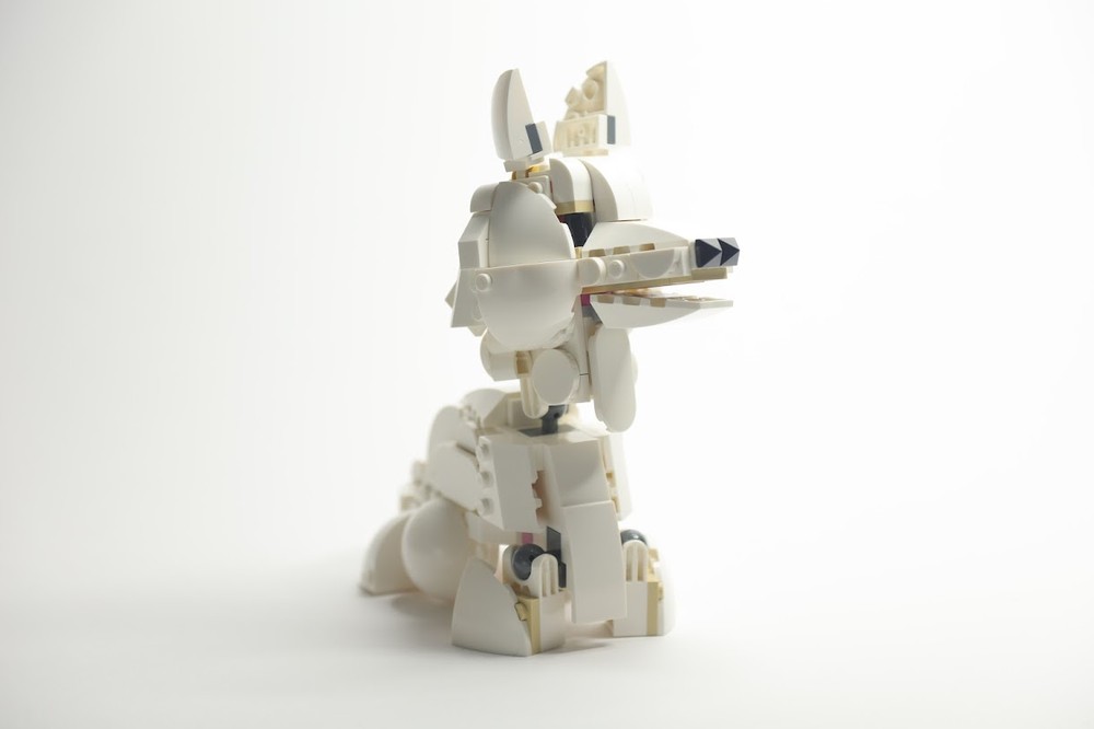 LEGO MOC 31133 - Arctic Fox Bust by BloodyPun | Rebrickable - Build ...