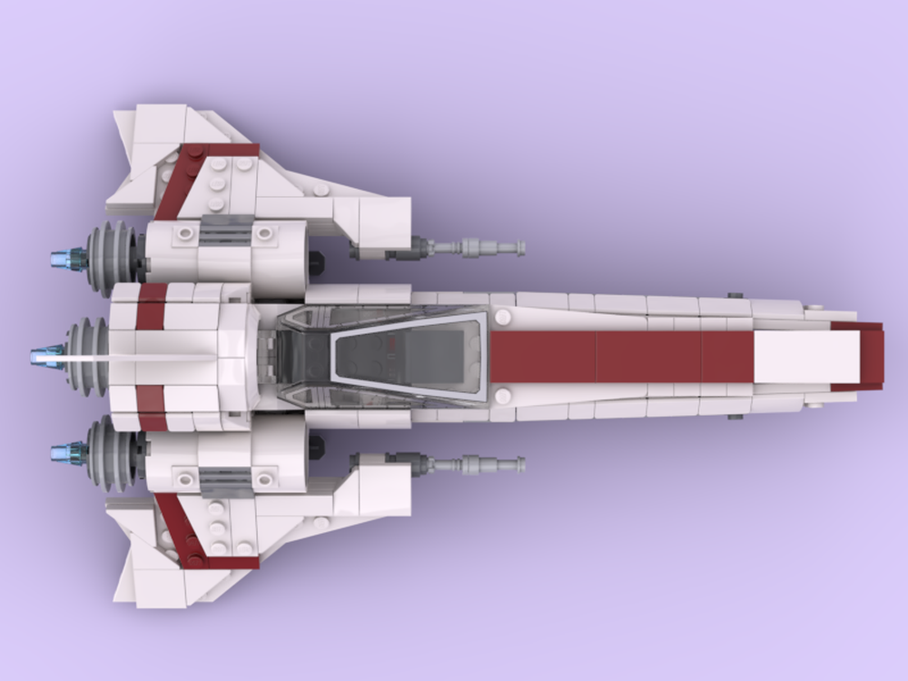 Lego Moc Colonial Viper Mark Ii Battlestar Galactica By Mstrutt