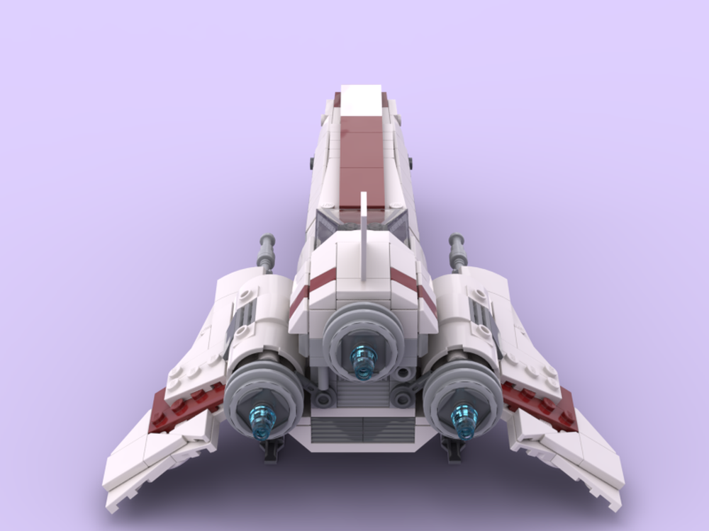 Lego Moc Colonial Viper Mark Ii Battlestar Galactica By Mstrutt