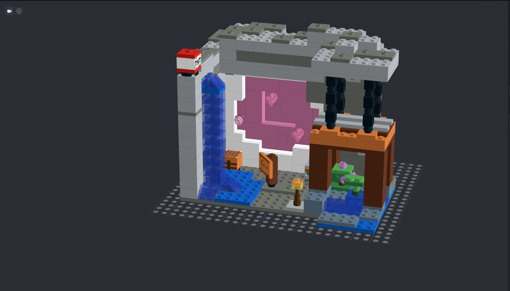 LEGO MOC The Amethyst Mine by ConsiderANapkin | Rebrickable - Build ...