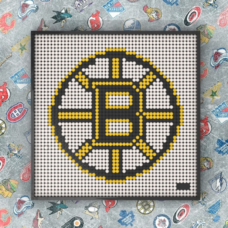 LEGO MOC NHL Art - Boston Bruins by Brick Studs | Rebrickable - Build ...