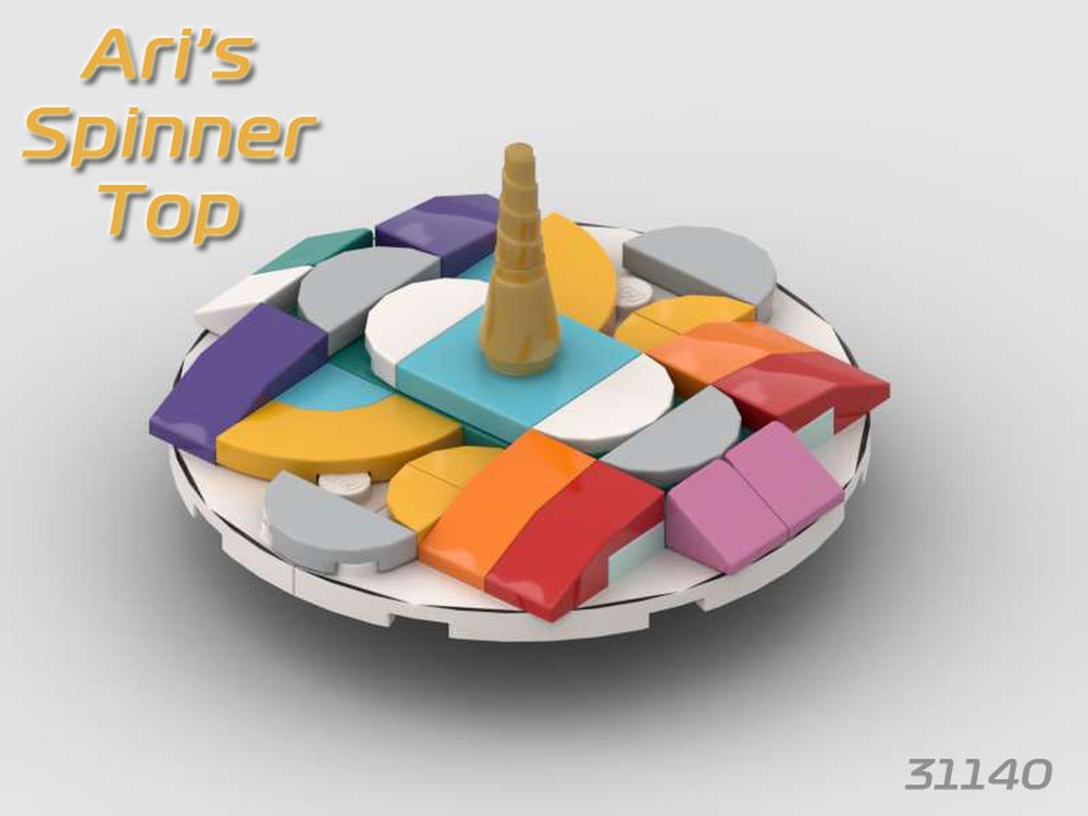 LEGO MOC 31140 Ari's Spinner Top by dLegooo | Rebrickable - Build with LEGO