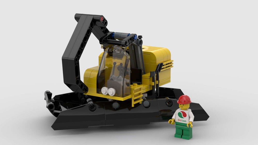 LEGO MOC Digger by fcarrasco | Rebrickable - Build with LEGO