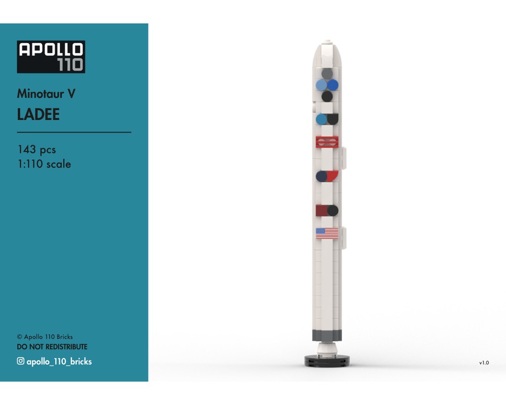 LEGO MOC Minotaur V - LADEE [1:110 scale] by Apollo_110_Bricks ...