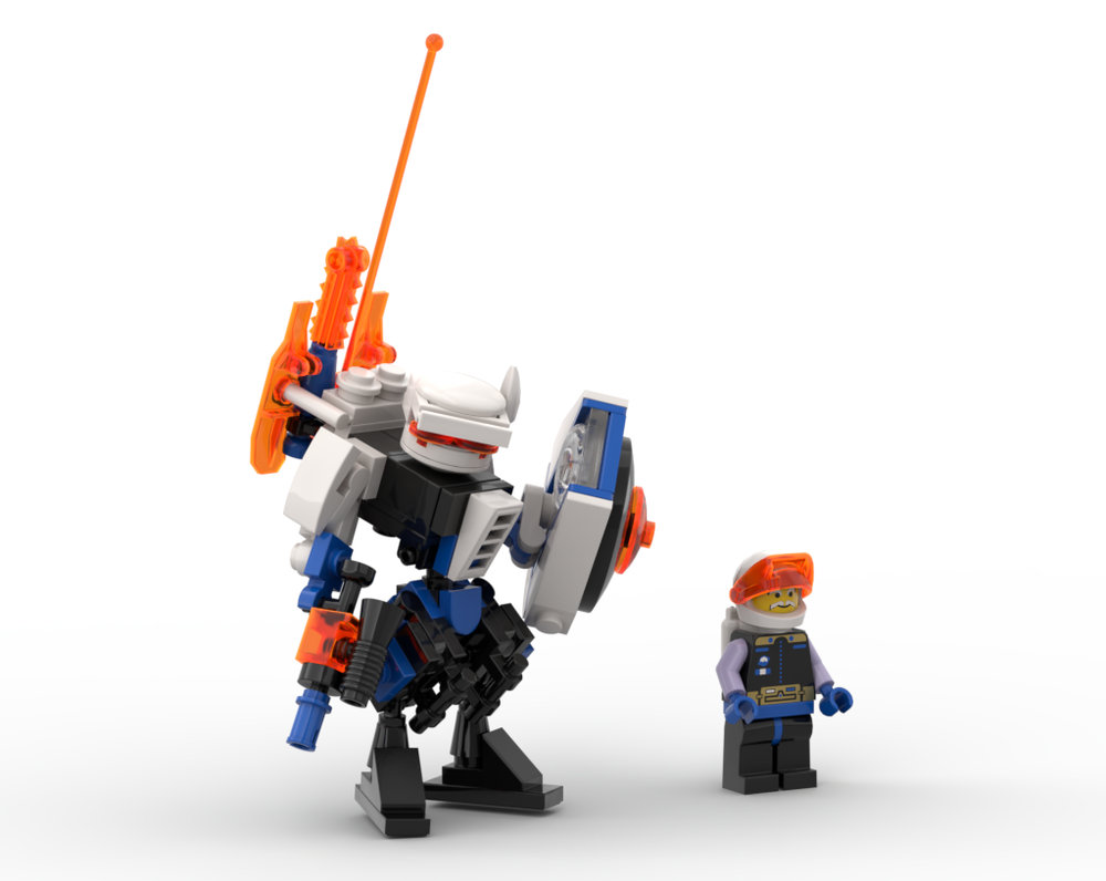 LEGO MOC Ice Planet Mech by ThatBroDad | Rebrickable - Build with LEGO