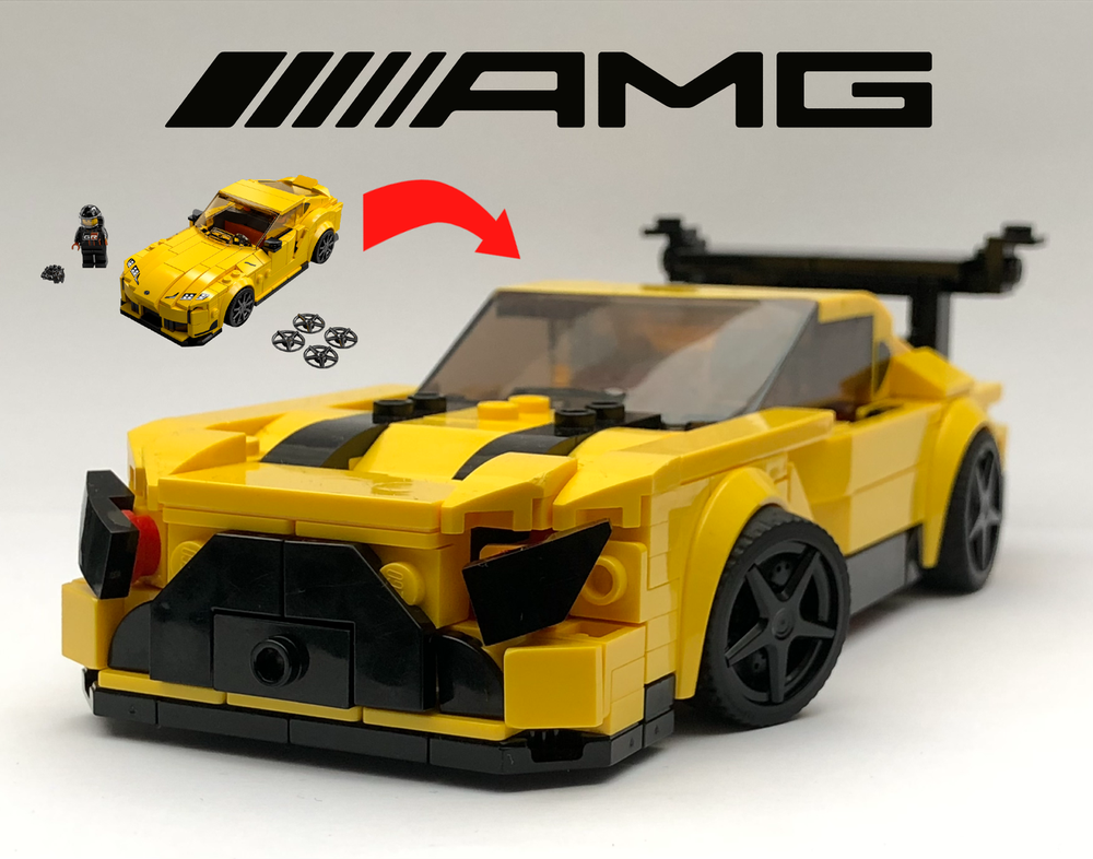 LEGO MOC 76901 Mercedes AMG GT Black Series by YourFavouriteMocs ...