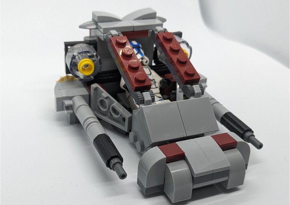 LEGO MOC Lego Republic Scout Speeder - 75345 x2 Alt Build - 501st clone ...