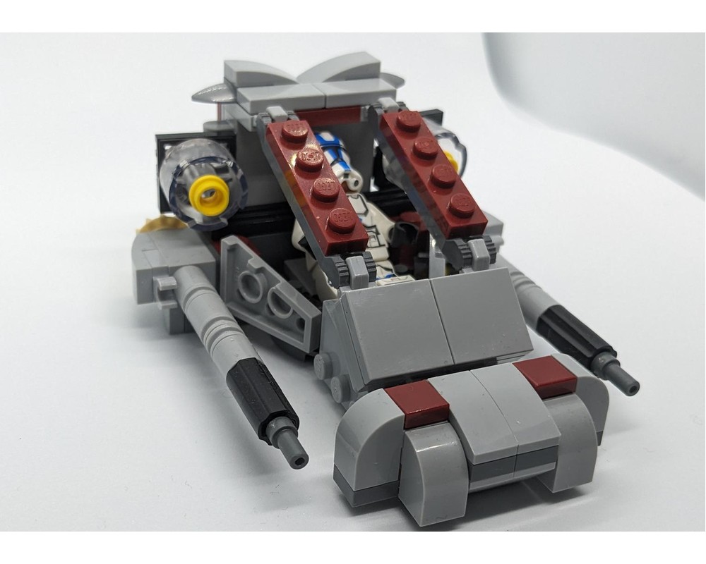 LEGO MOC Lego Republic Scout Speeder - 75345 x2 Alt Build - 501st clone ...