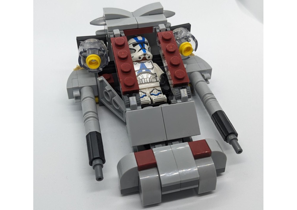 LEGO MOC Lego Republic Scout Speeder - 75345 x2 Alt Build - 501st clone ...
