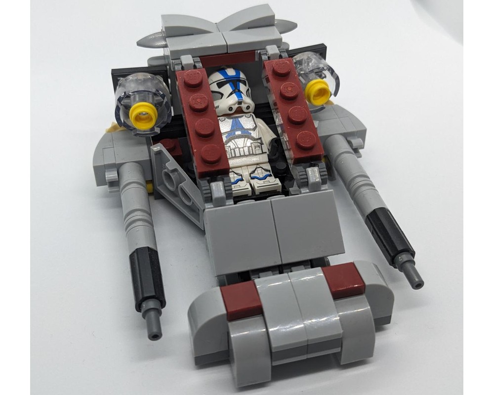LEGO MOC Lego Republic Scout Speeder - 75345 x2 Alt Build - 501st clone ...