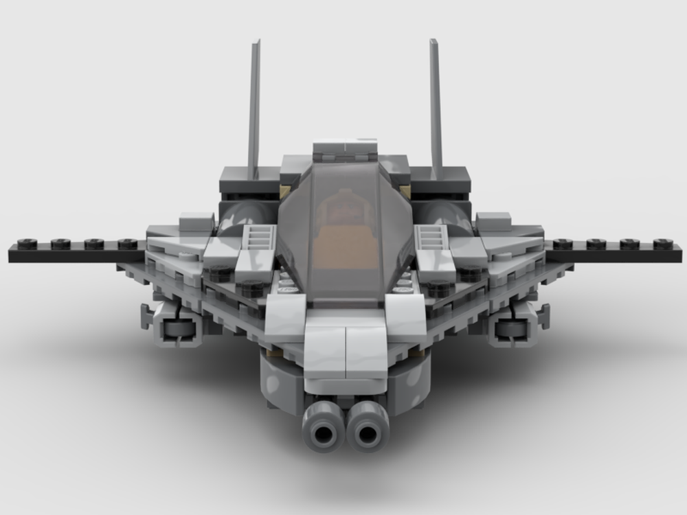 LEGO MOC 75346 Pirate Starfighter by R4D3K | Rebrickable - Build with LEGO