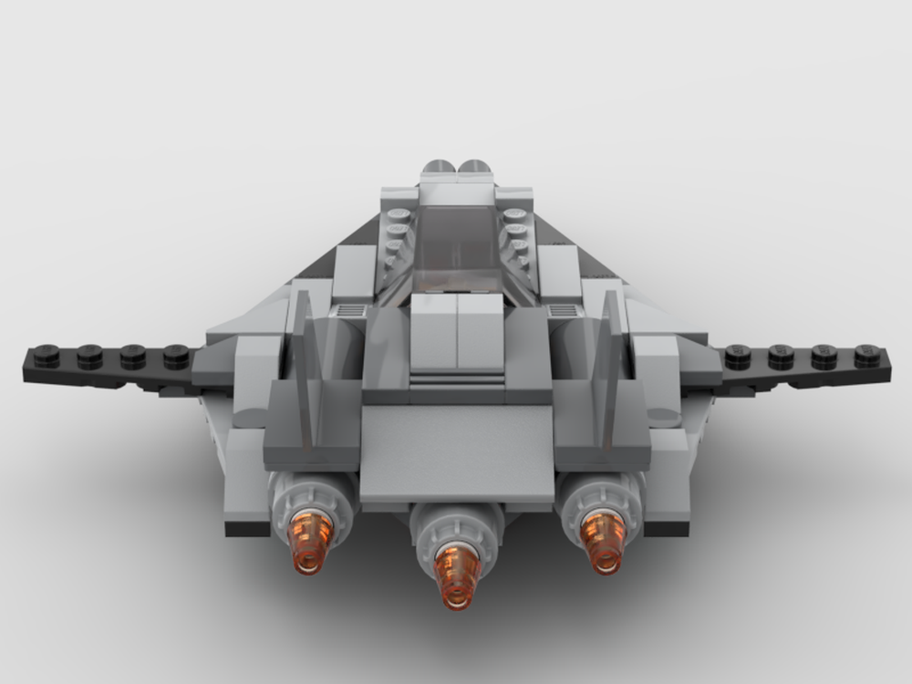 LEGO MOC 75346 Pirate Starfighter by R4D3K | Rebrickable - Build with LEGO