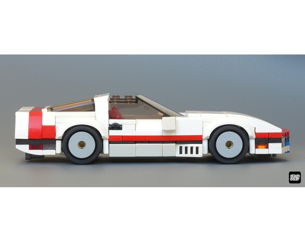 LEGO MOC Corvette C4 - A-Team by _TLG_ | Rebrickable - Build with LEGO