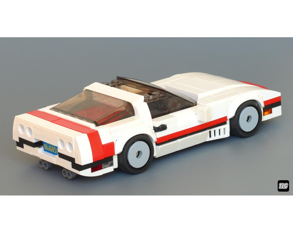 LEGO MOC Corvette C4 - A-Team by _TLG_ | Rebrickable - Build with LEGO