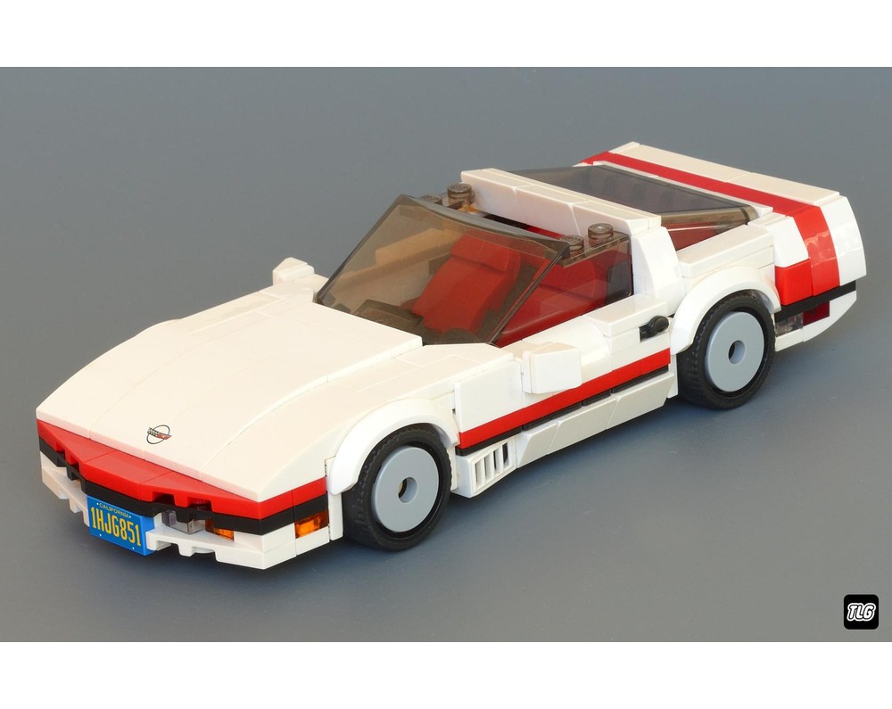 LEGO MOC Corvette C4 - A-Team by _TLG_ | Rebrickable - Build with LEGO