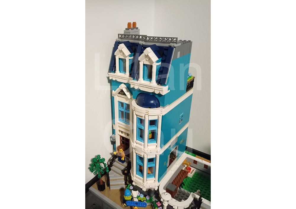 LEGO MOC Bookshop (10270) additional floors by l1anchu | Rebrickable ...