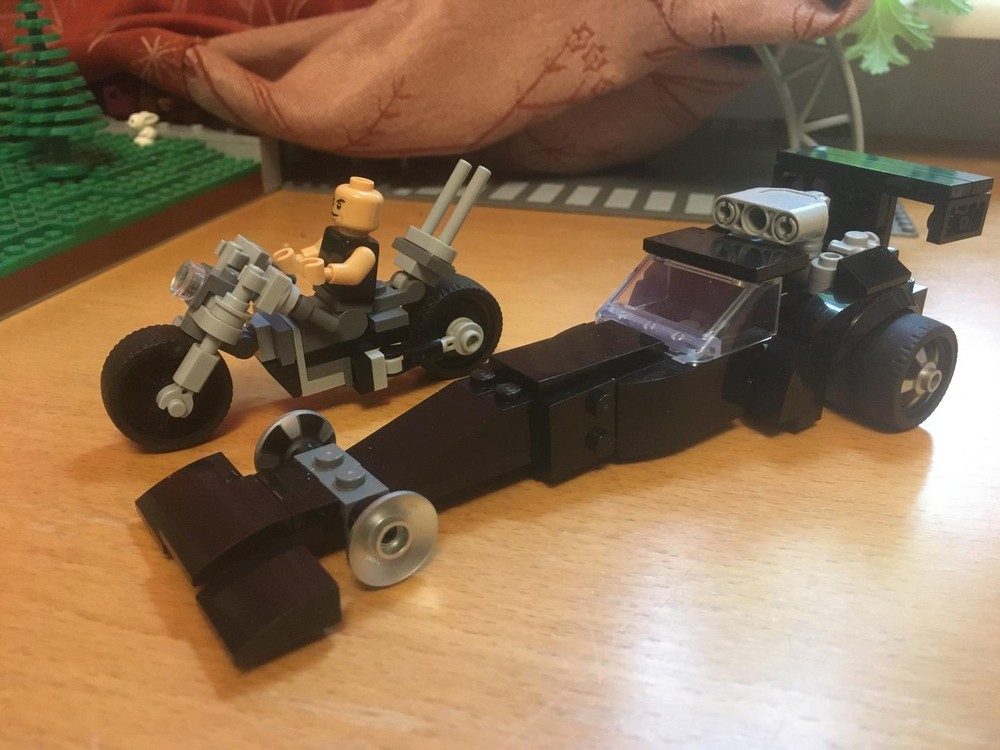 LEGO MOC 76912 Drag car and Motorcycle by PriXard | Rebrickable - Build ...