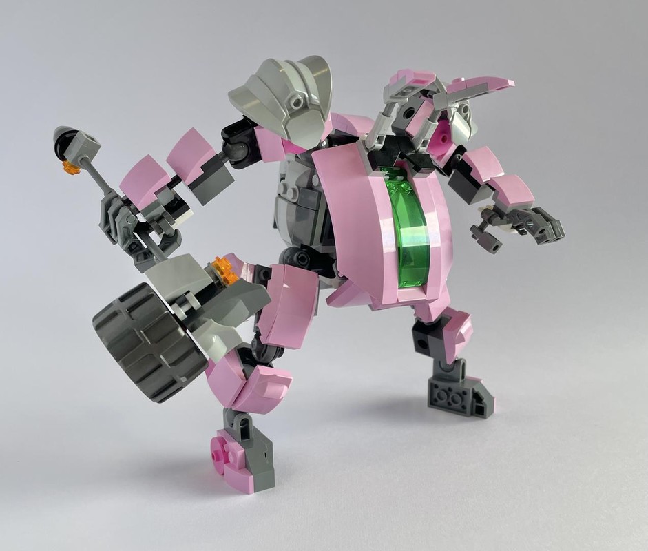 LEGO MOC D.Va's Chonk Tonk by Babel_Bricks | Rebrickable - Build with LEGO