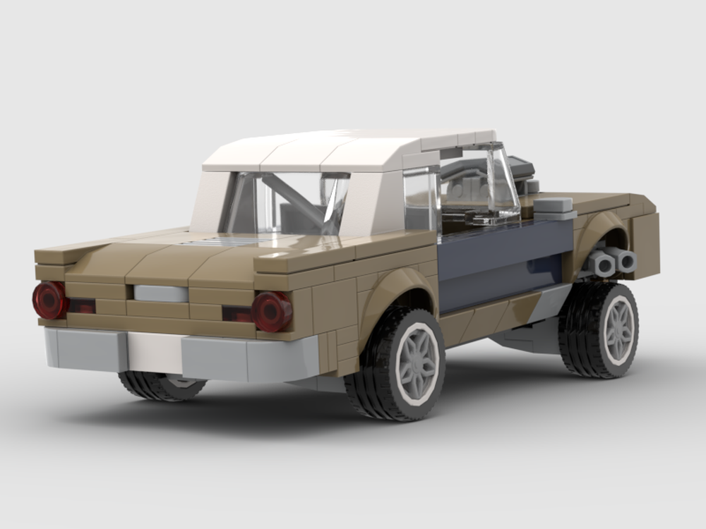 LEGO MOC 1961 Ford Falcon Gasser by toms8wides | Rebrickable - Build ...