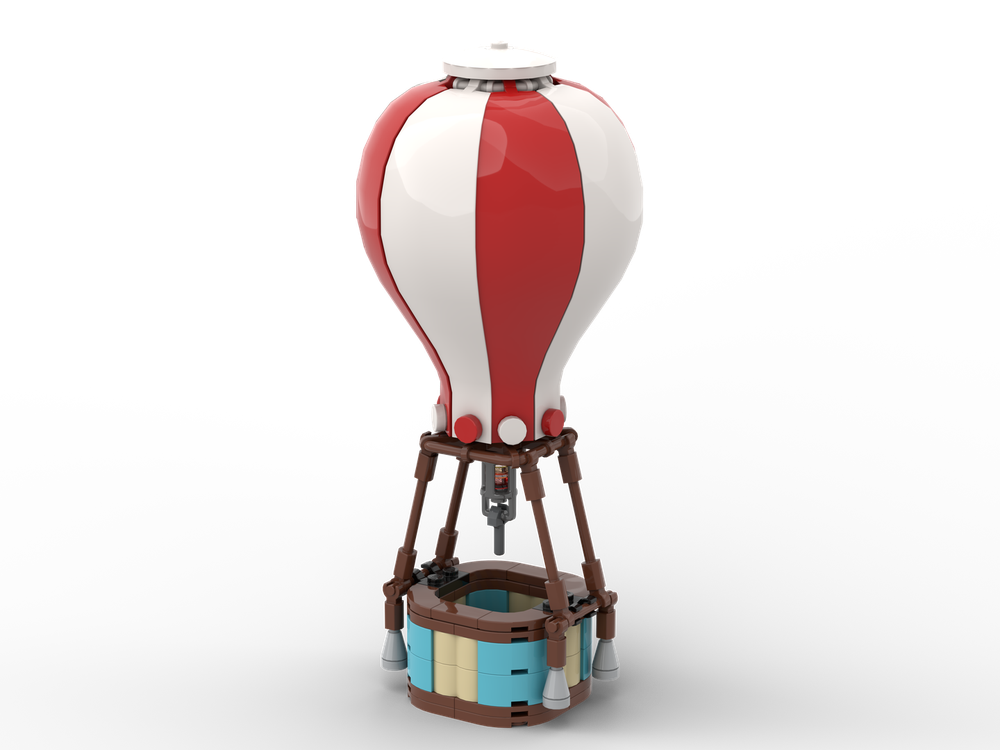 LEGO MOC Hot air balloon by k_ribou | Rebrickable - Build with LEGO