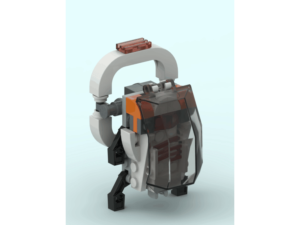 LEGO MOC Gurren Lagann inpsired Mecha by mobyeatworld | Rebrickable ...