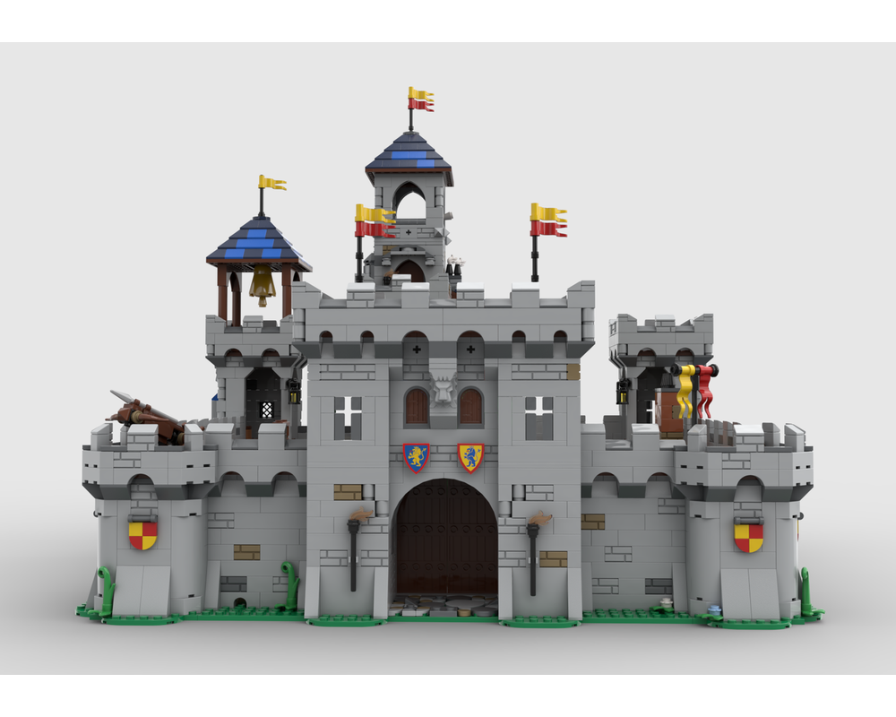 LEGO MOC Lionbrick Modular Castle by bricks_fan_uy | Rebrickable ...