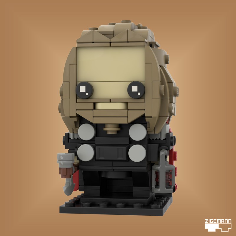LEGO MOC Thor by ttZIGEMANN | Rebrickable - Build with LEGO