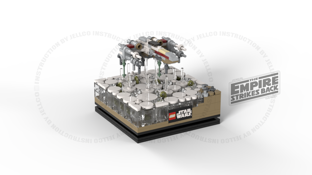 LEGO MOC Ultramicro Diorama : DAGOBAH Scene PART II by jellco ...