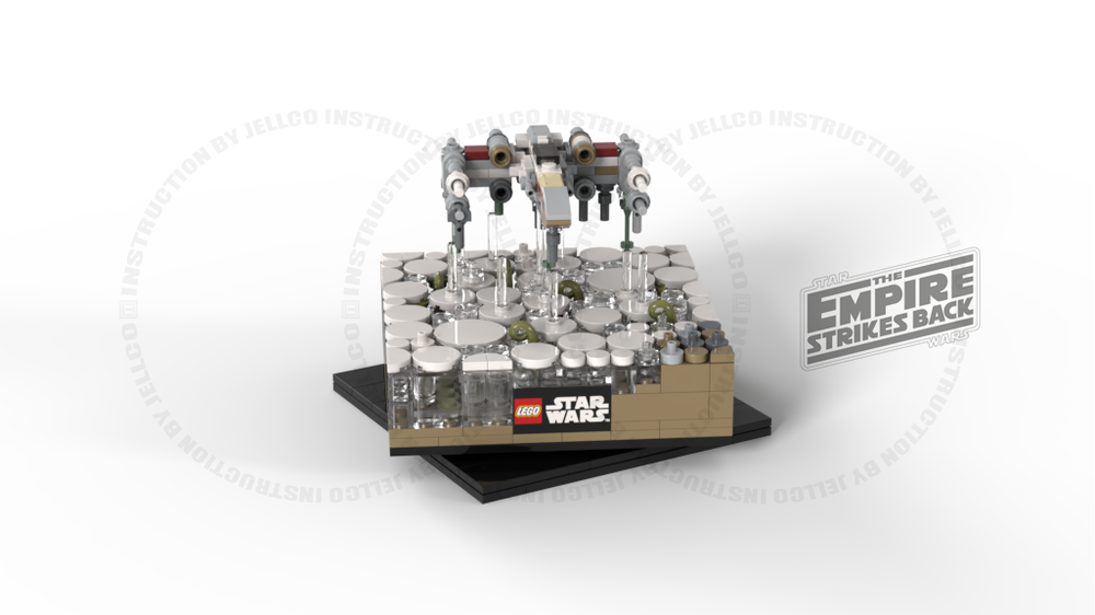 LEGO MOC Ultramicro Diorama : DAGOBAH Scene PART II by jellco ...