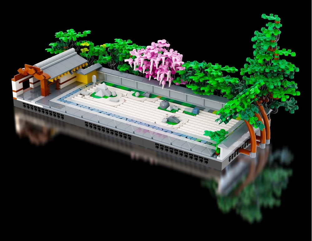 LEGO MOC Zen Temple by Michelanlego | Rebrickable - Build with LEGO