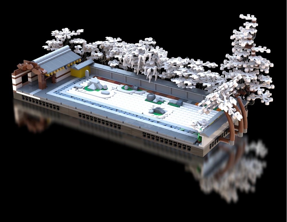 Lego Moc Zen Temple By Michelanlego Rebrickable Build With Lego