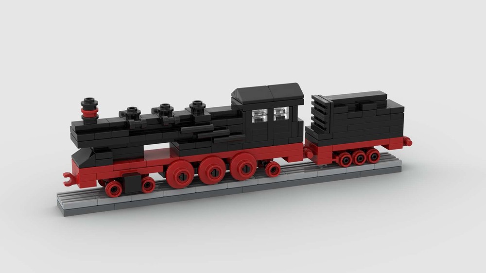 LEGO MOC Lego 7777 Steam Lokomotive 12V Minibuild by mfoitzik ...