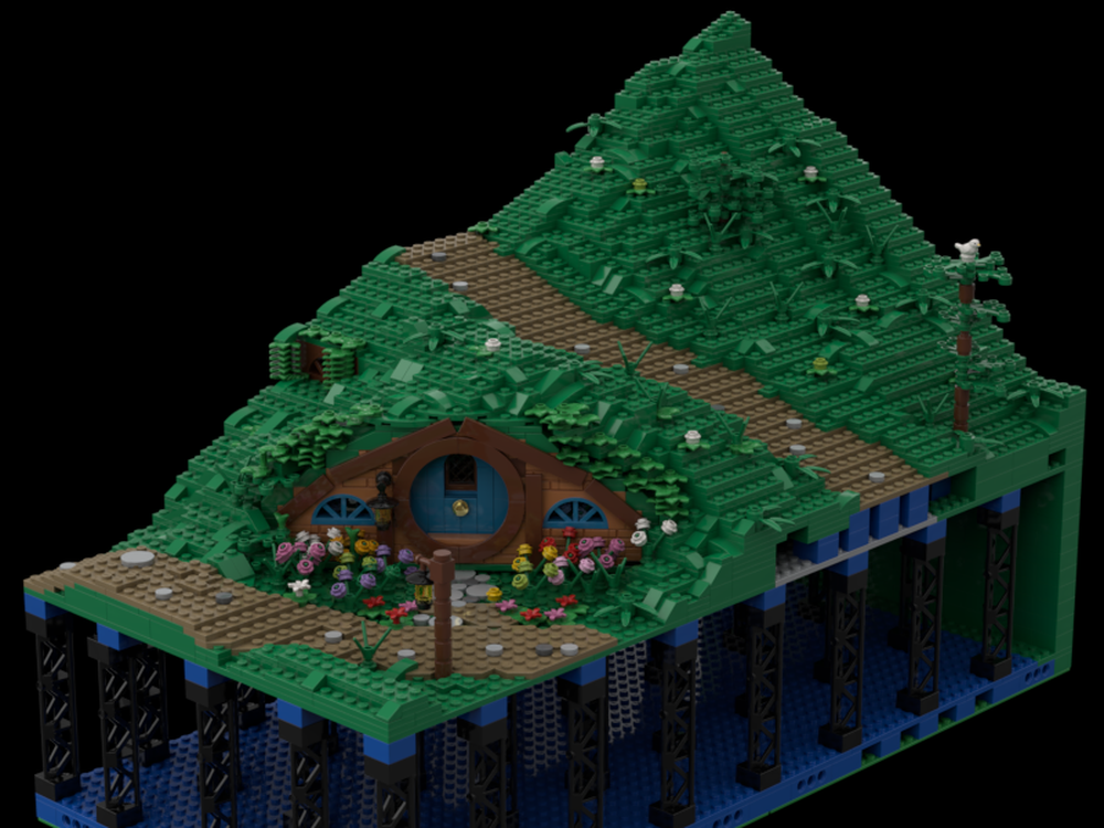 LEGO MOC Hobbiton - Section 7 by 03janedoe | Rebrickable - Build with LEGO