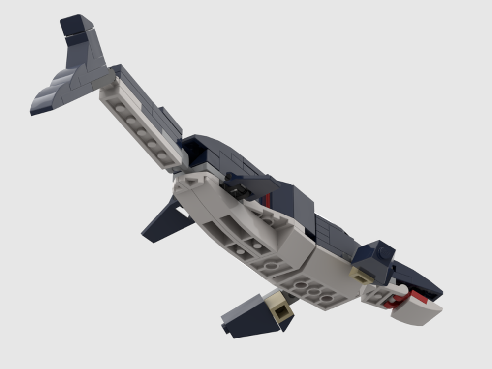 Lego Moc 31088 Mosasaurus Hoffmanni By Foosbubs Rebrickable Build