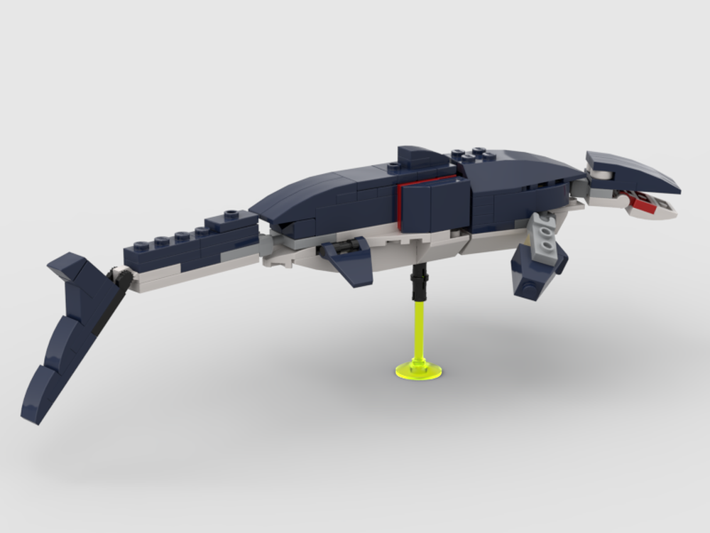 Lego Moc 31088 Mosasaurus Hoffmanni By Foosbubs Rebrickable Build