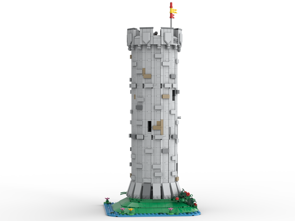 LEGO MOC-162203 Modular Staircase Tower for Norman Keep by evilMedieval ...