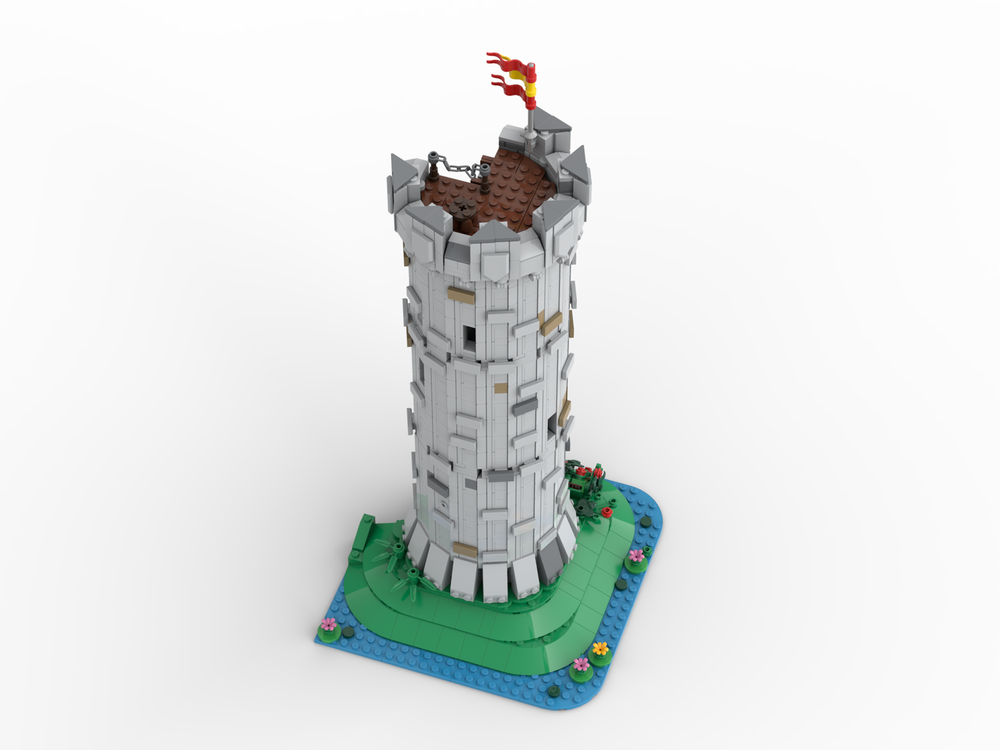 LEGO MOC Modular Staircase Tower for Norman Keep by evilMedieval ...