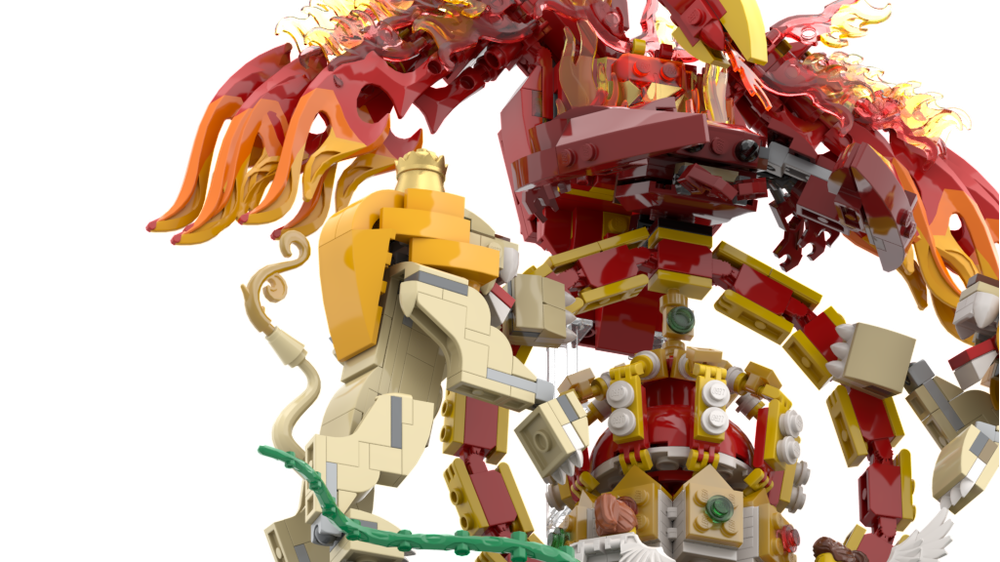 LEGO MOC Queen Band Logo by EagleBrick | Rebrickable - Build with LEGO