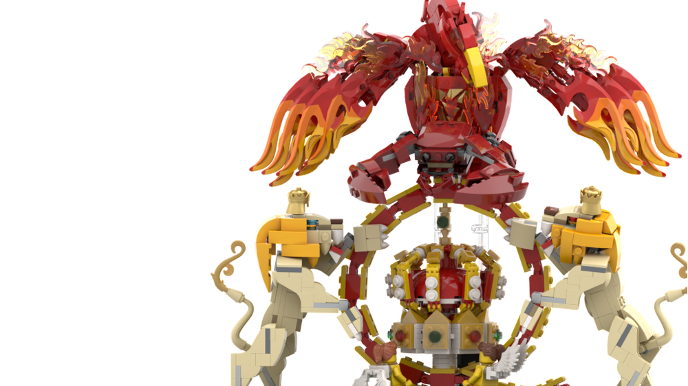 Lego Moc Queen Band Logo By Eaglebrick Rebrickable Build With Lego