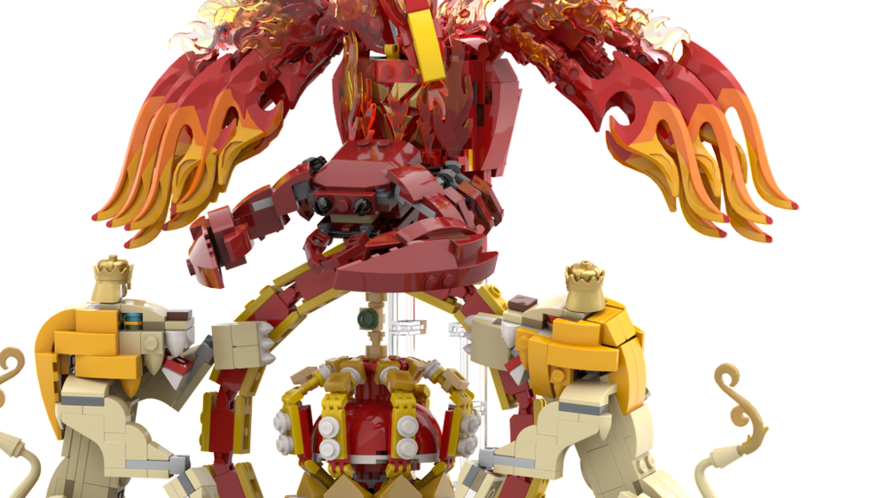 LEGO MOC Queen Band Logo by EagleBrick | Rebrickable - Build with LEGO